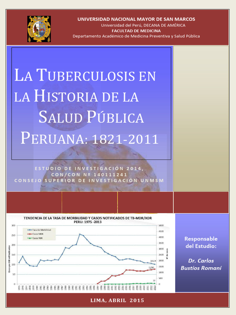 Tuberculosis Peru 1821-2011 | PDF | Tuberculosis | Perú