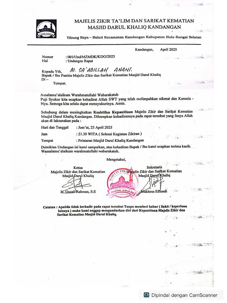 M. Sa'adillah Anani | PDF