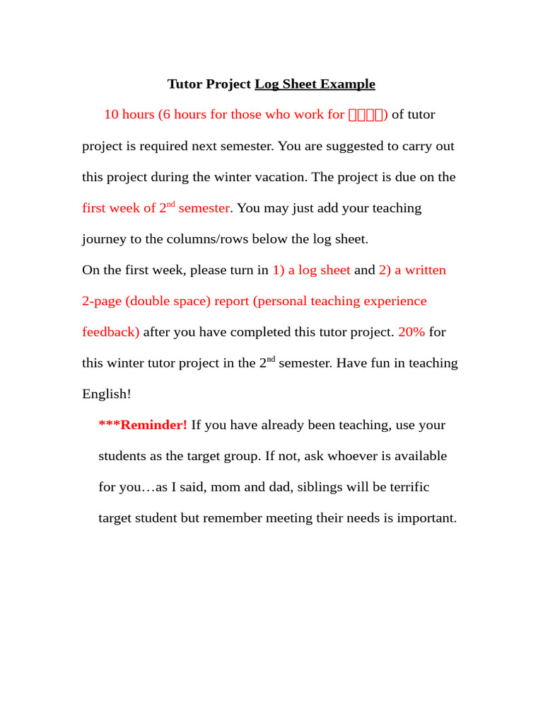 TESOL Winter Tutor Project | PDF | Grammar | Cognitive Science