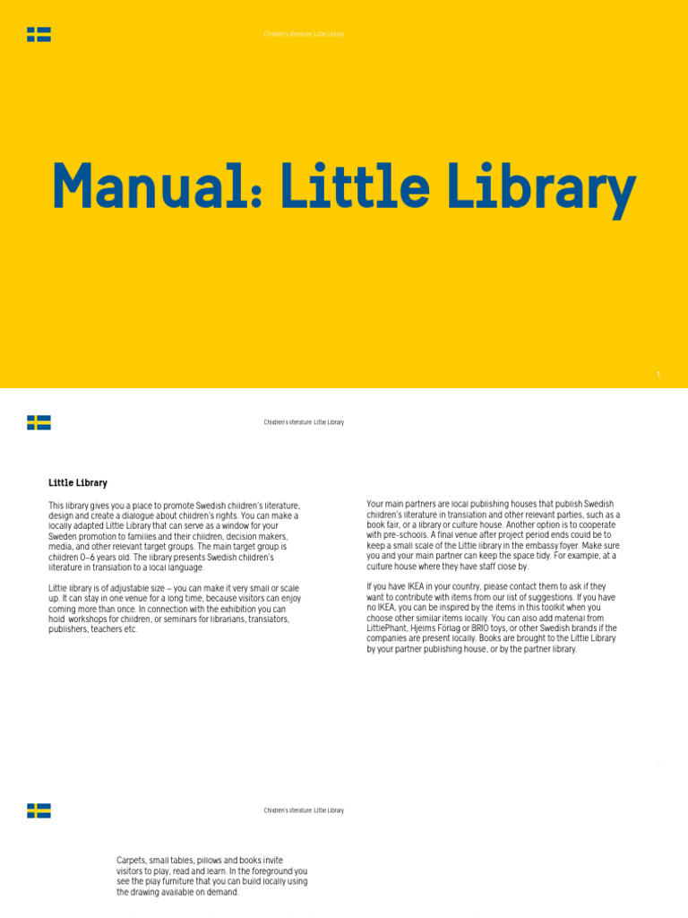 Manual Little Library 20231218 | PDF | Libraries