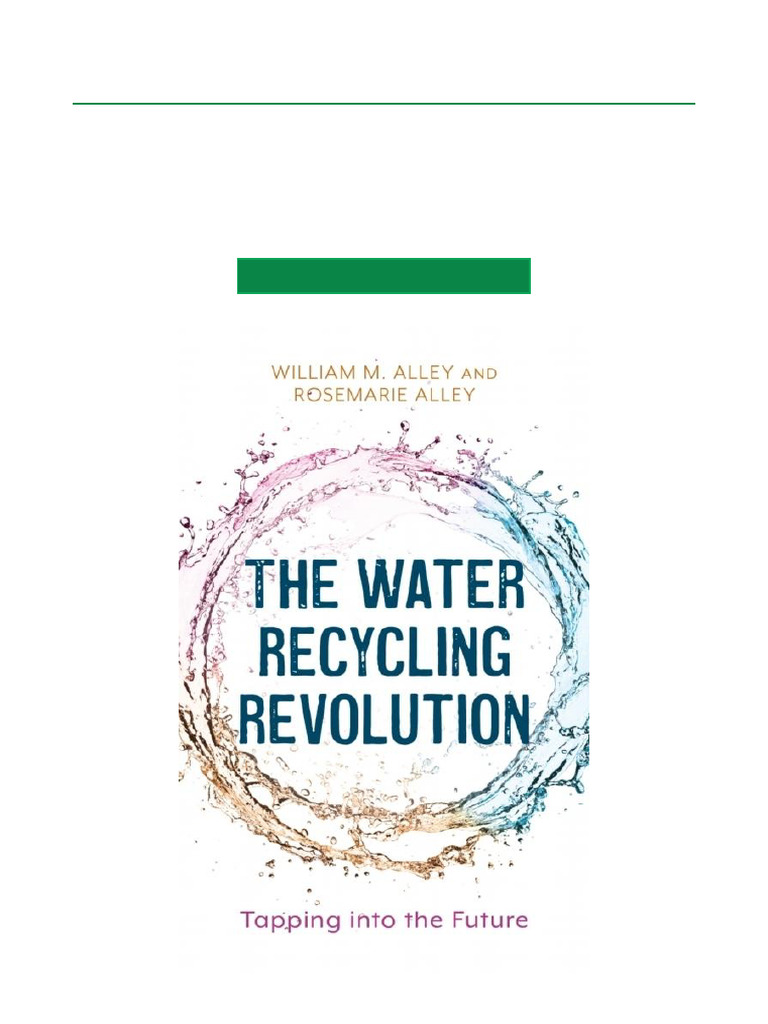 Water Recycling Revolution Explained | PDF | Reclaimed Water | Sewage ...