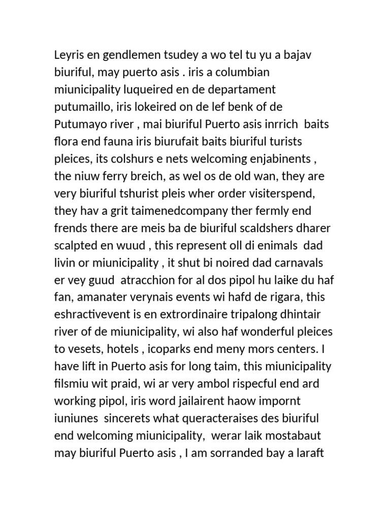 Leyris en Gendlemen Tsudey A Wo Tel Tu Yu A Bajav Biuriful | PDF