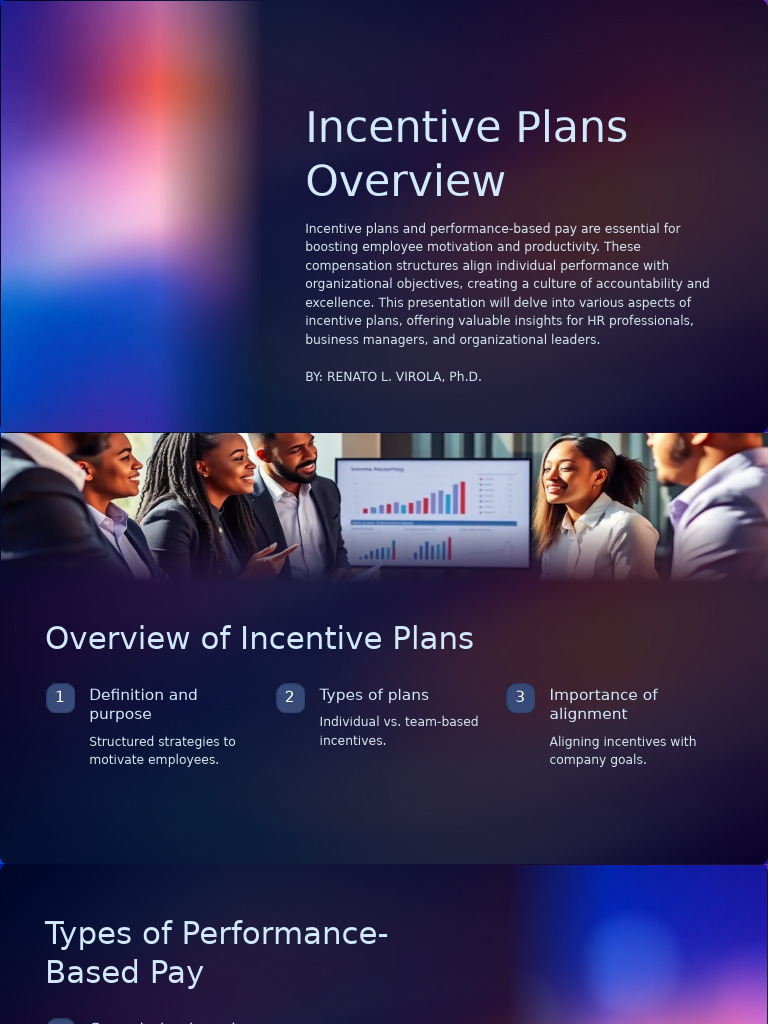 PPT7-STUDS-Incentive-Plans-Overview | PDF | Incentive | Employee Retention