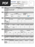CV Form For Seaman | PDF | Ships | Sailor