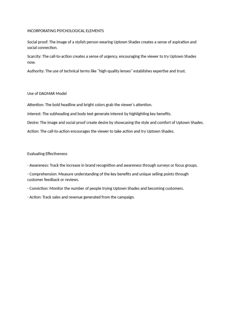 Incorporating Psychological Elements | PDF