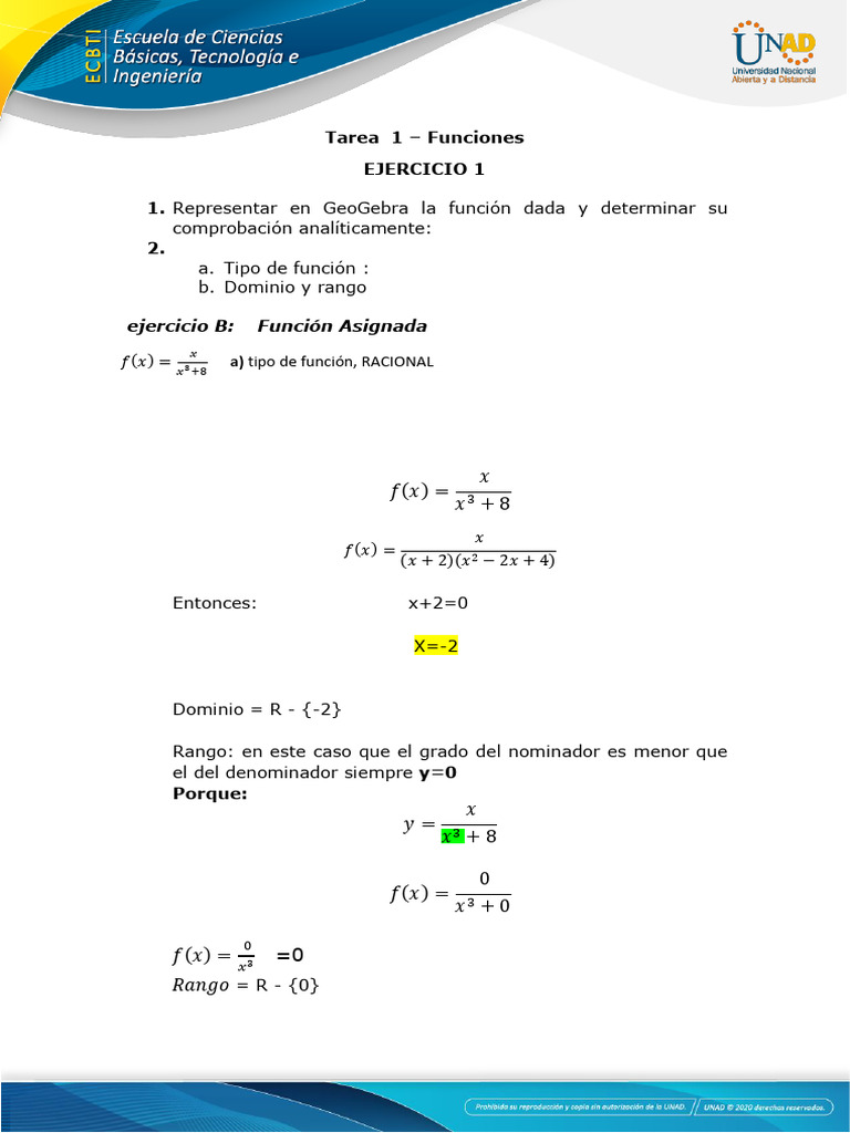 Tarea 1 Ejercicio 1 Solucion Foro | PDF