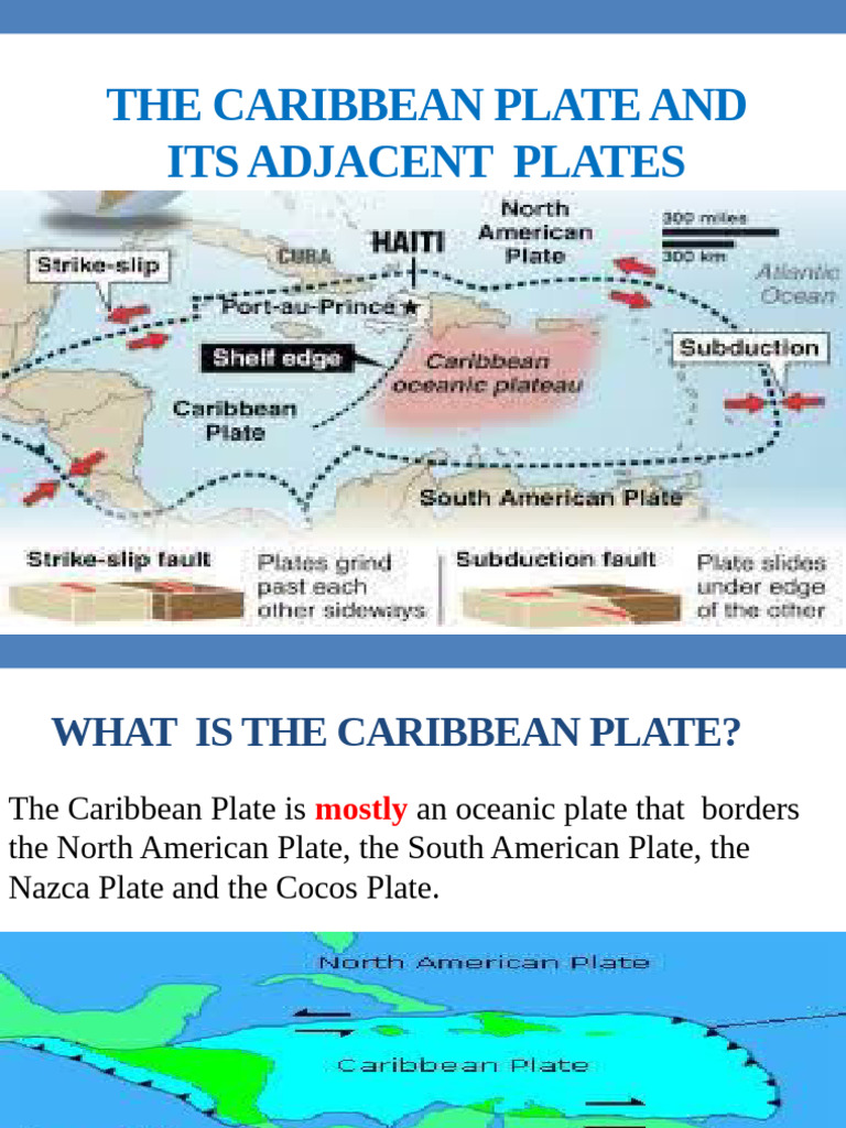The Caribbean Plate and Its Adjacent Plates | PDF | Plate Tectonics ...