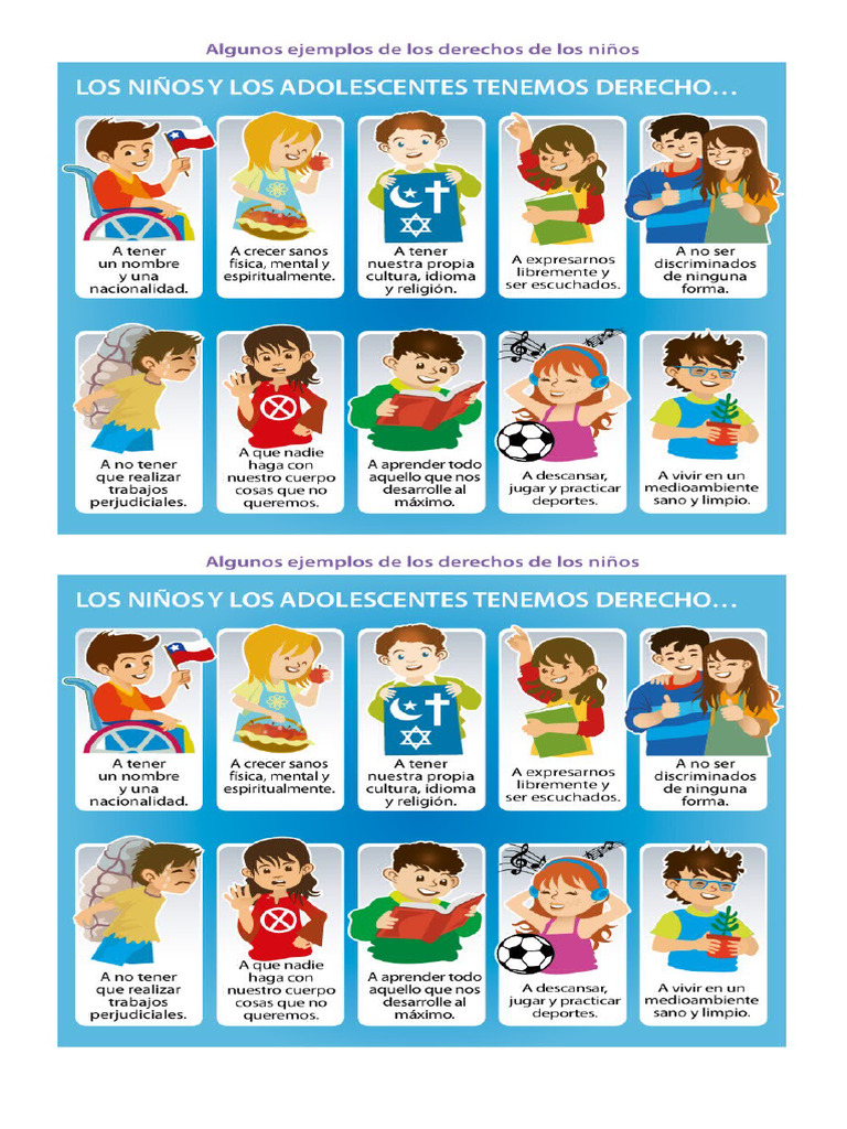 Derechos de Los Niños | PDF