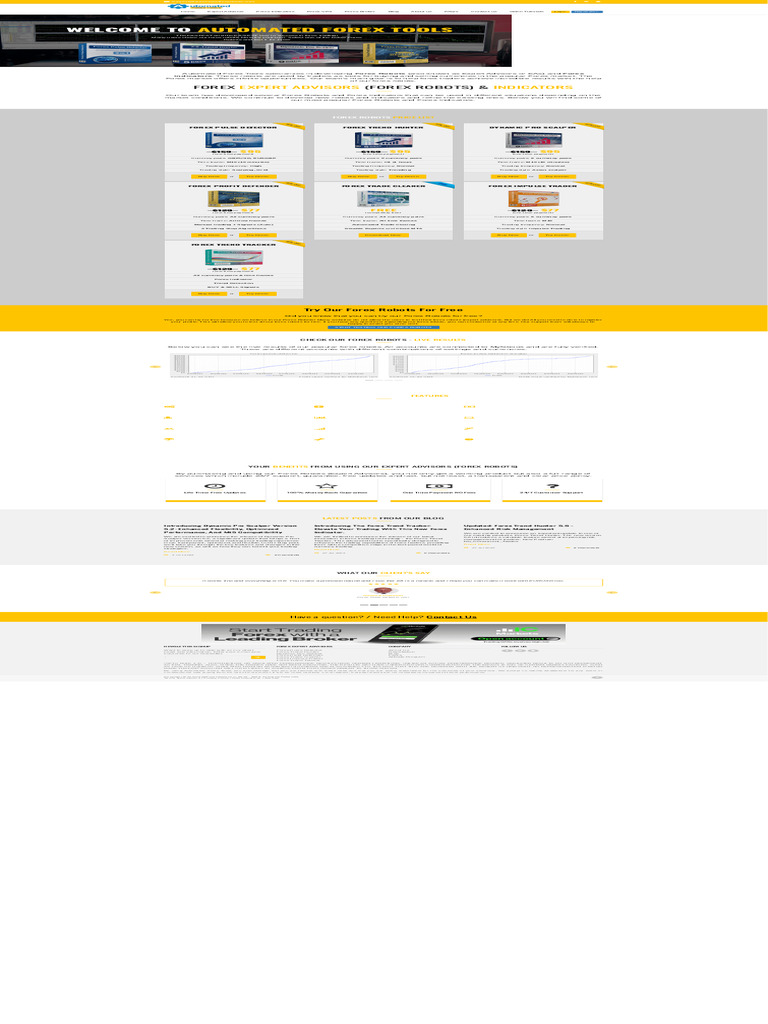 Automated Forex Tools - Best Forex Robots & Expert Advisors For Smarter ...