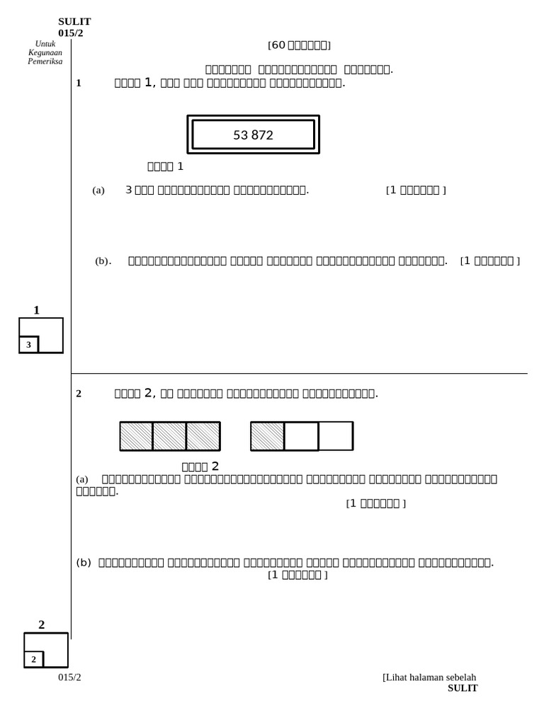PAT MT 4 Kertas 2 Ver Tamil Set 2 | PDF