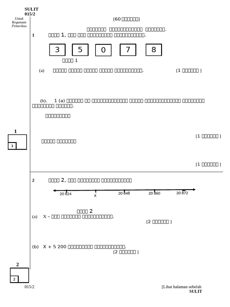PAT MT 4 Kertas 2 Ver Tamil Set 3 | PDF