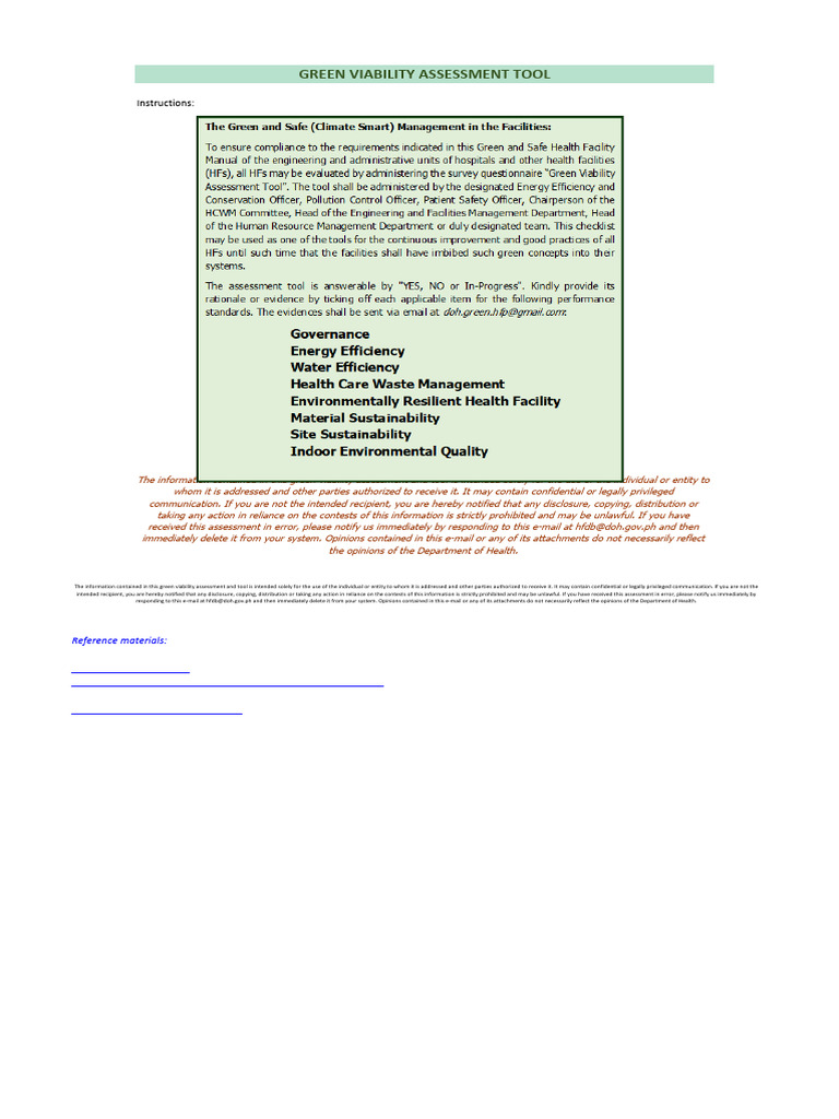 14 Green Health Facilities | PDF | Energy Conservation | Efficient ...