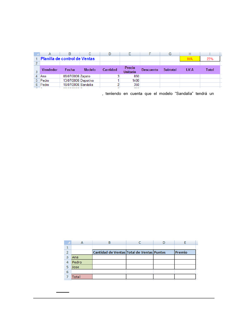 Ejpractico 5 Excel | PDF