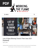 Laboratory Techniques in Glassblowing | PDF | Homogeneous Chemical ...