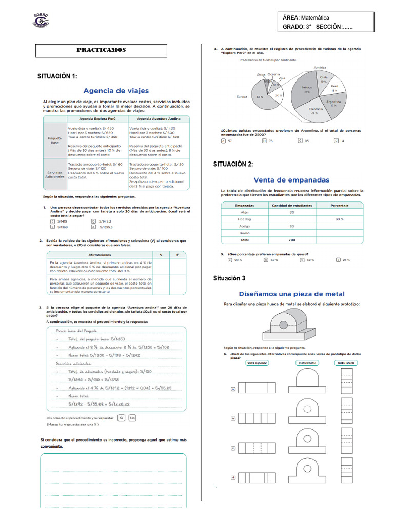 PRACTICAMOS 3ERO B-C OK | PDF