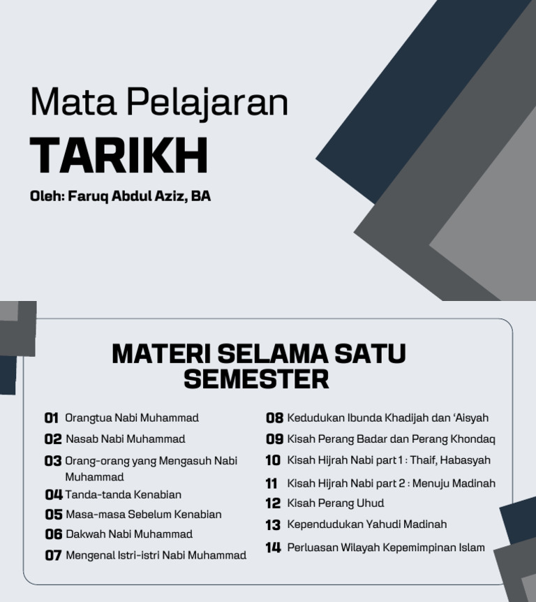Tarikh | PDF