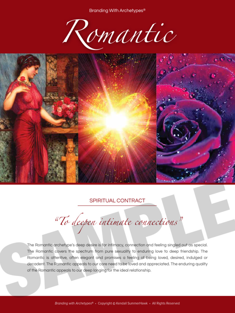 Understanding the Romantic Archetype | PDF | Romance (Love) | Courage