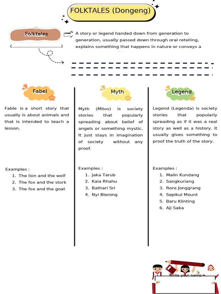 Fabel, Myth and Legend | PDF