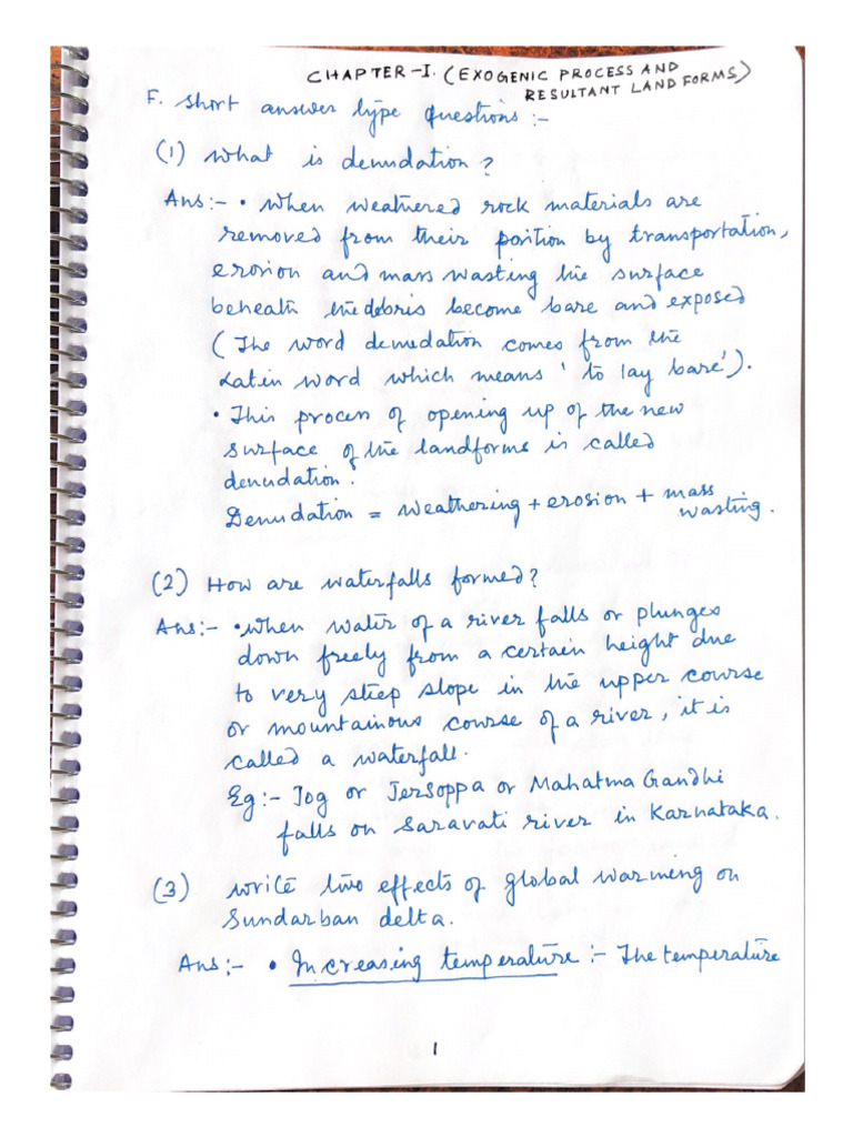Resultant Land Forms) | PDF