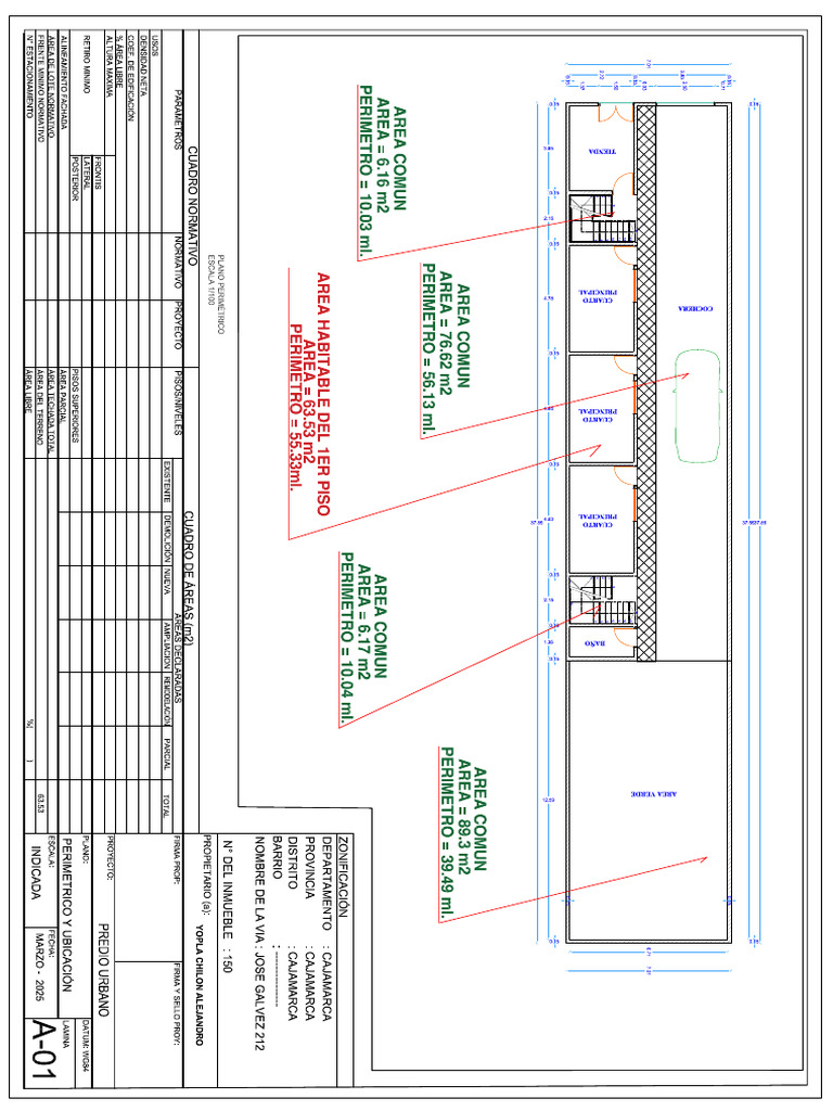 Plano 1er Piso | PDF