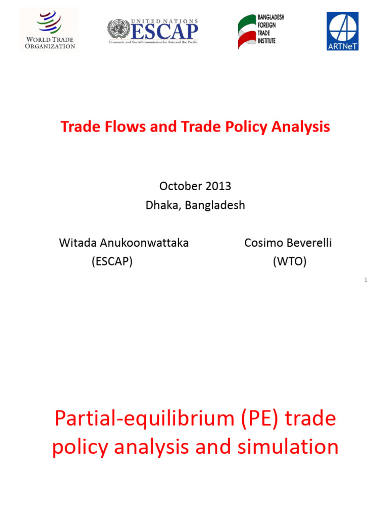 Trade Policy Simulation and Analysis | PDF | Supply (Economics) | Trade