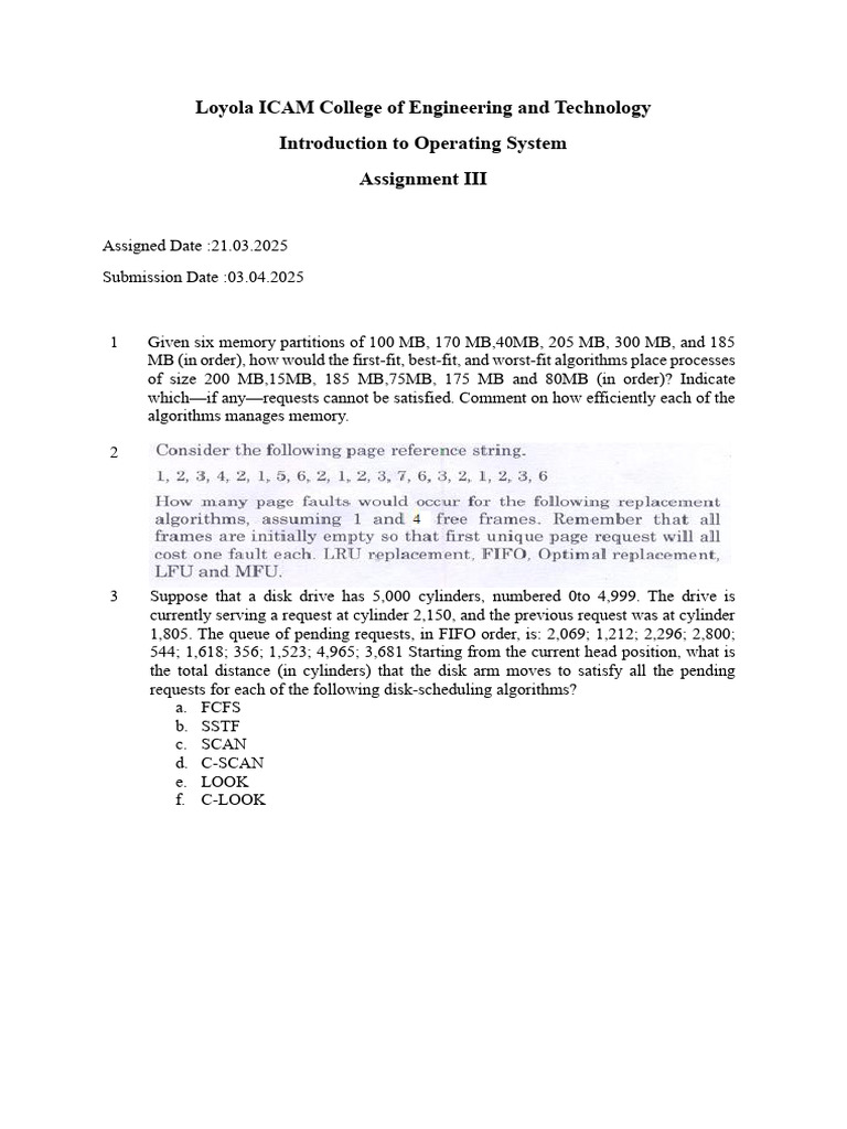 Assignment III - S | PDF
