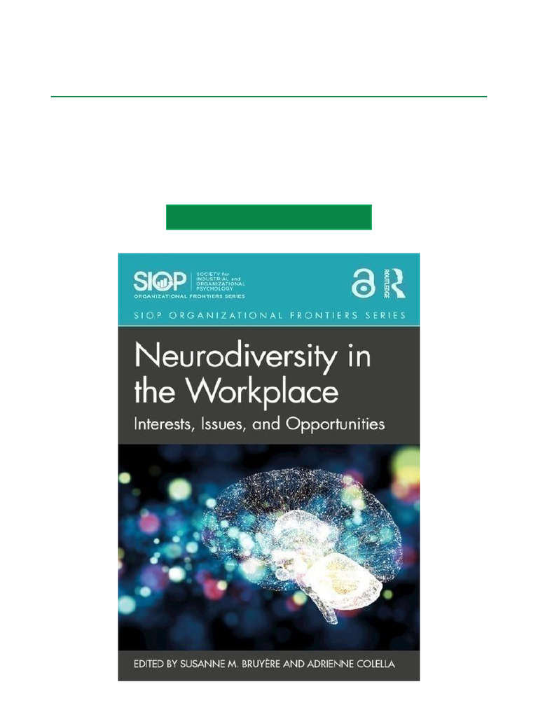 Neurodiversity in the Workplace Insights | PDF | Behavioural Sciences ...