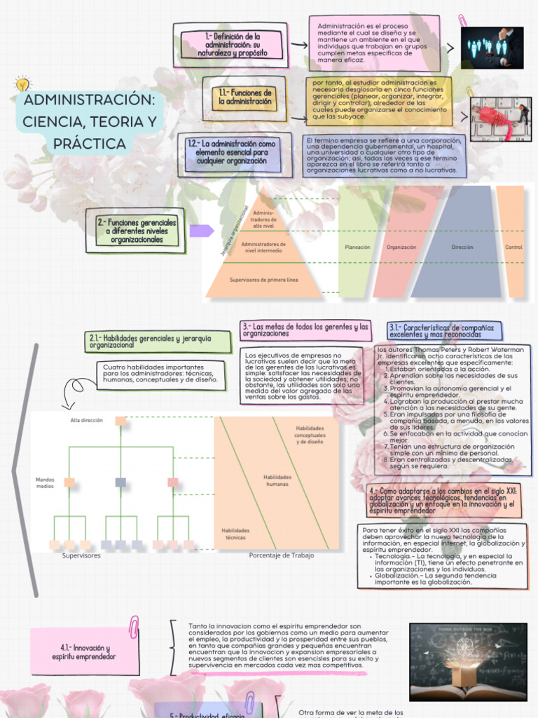 Presentación de Gráficos Visuales Esquemas de Mapas Mentales ...