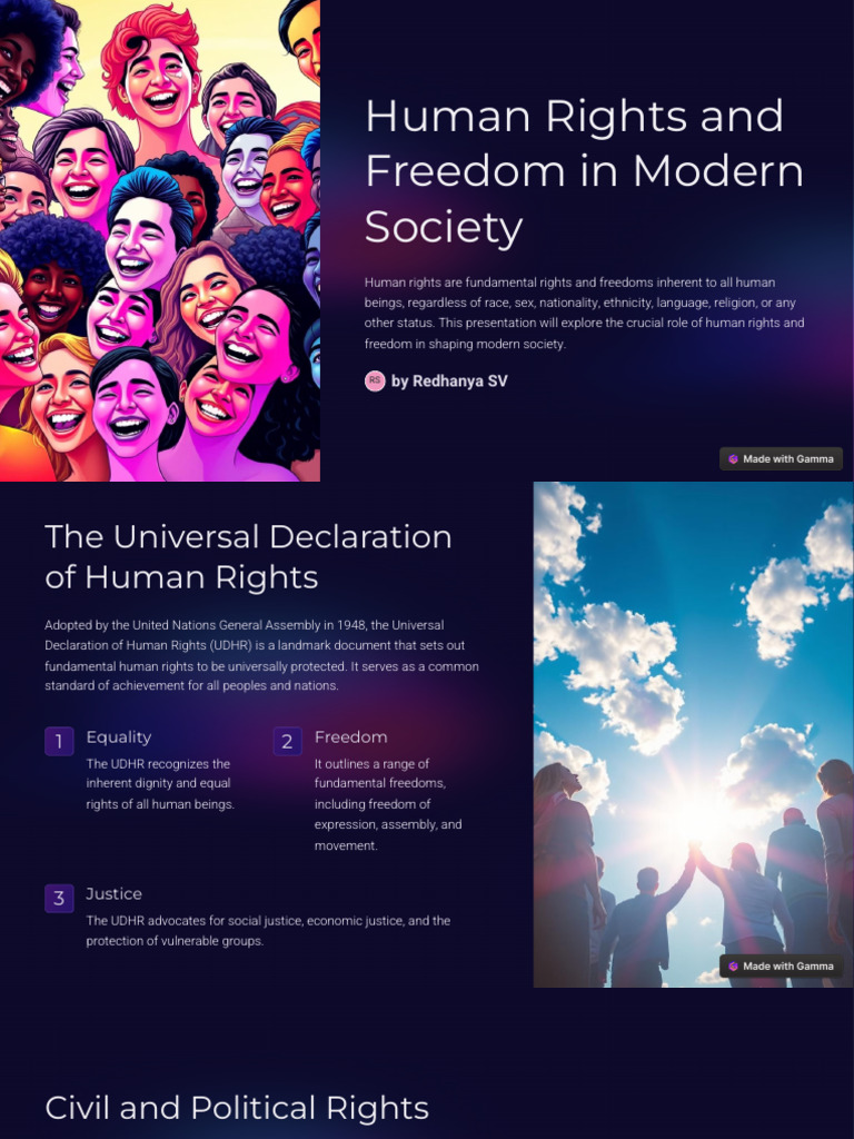 Human-Rights-and-Freedom-in-Modern-Society | PDF | Human Rights ...