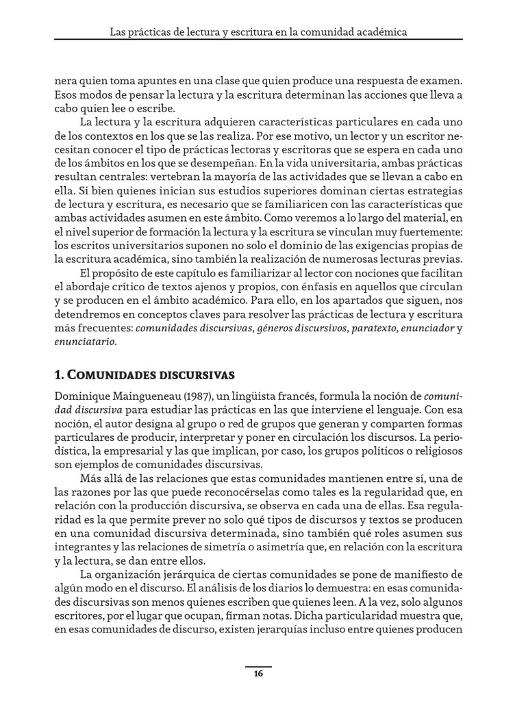 Las - Prácticas - de - Lectura - y - Escritura - en - La - Comunidad ...