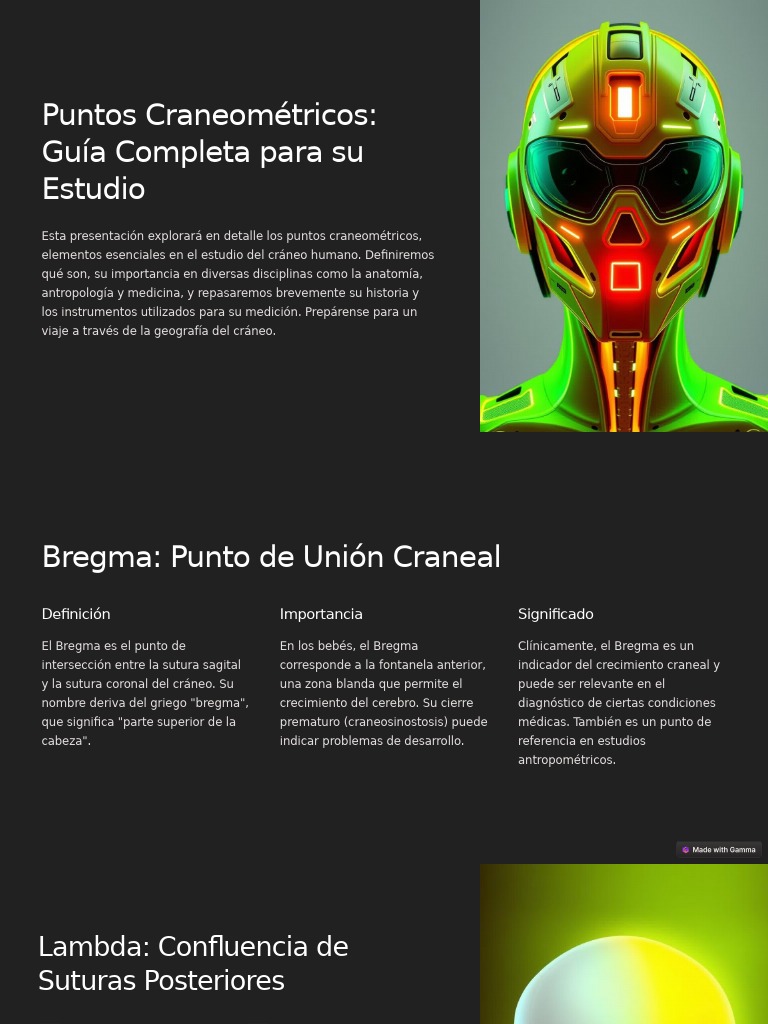 Importancia del Porion en Craneometría | PDF | Cráneo | Sistema esquelético