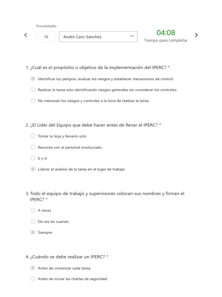 Formulario 1 (Editar) Microsoft Forms2 | PDF