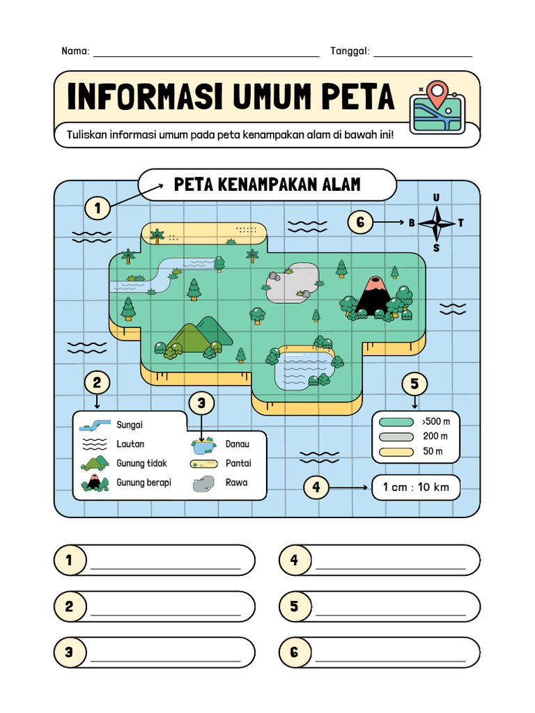 Informasi Umum Peta Lembar Kerja | PDF