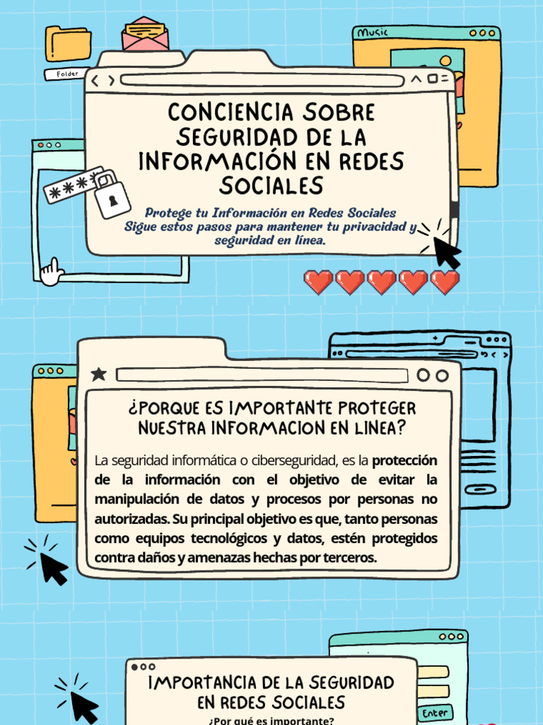 Consejos de Seguridad en Las Redes Sociales | PDF | La seguridad ...