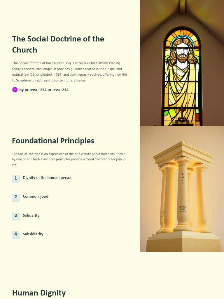 Catholic Social Doctrine Explained | PDF | Catholic Social Teaching ...