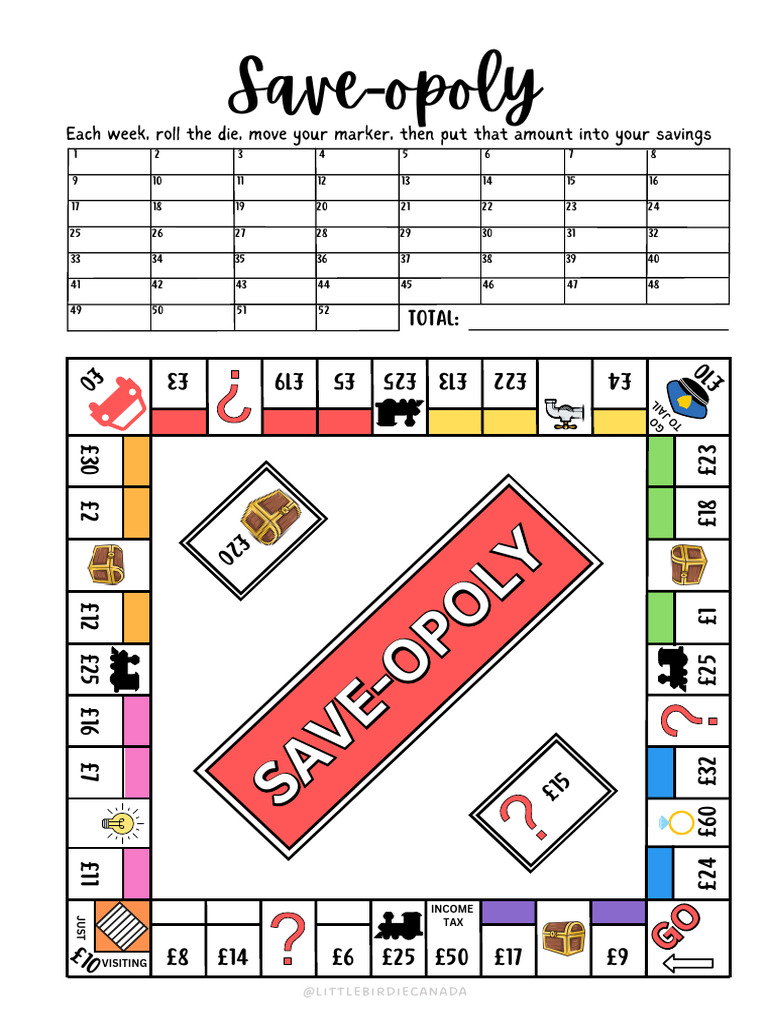 Save-Opoly - Pounds - No Dots 17 | PDF