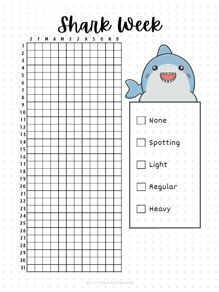 Shark Week Viewing Schedule | PDF