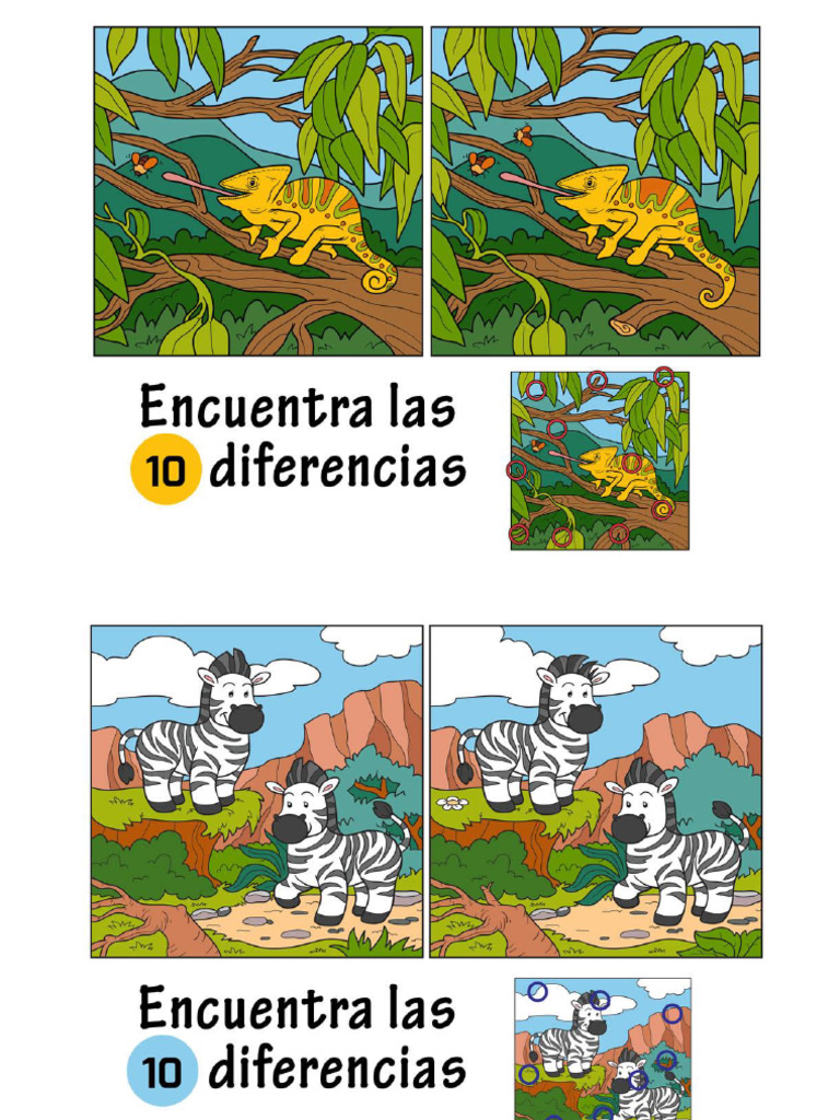 Encuentra La Diferencia | PDF