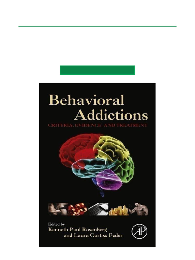 Behavioral Addictions: Criteria and Care | PDF | Mental Disorder ...