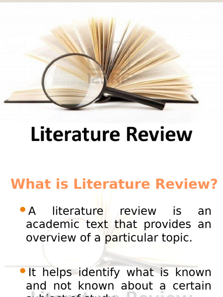 Literature-Review of A Research Paper | PDF | Literature Review | Science