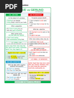 Verb Patterns Exercises With Answers | PDF | Verb | Object (Grammar)
