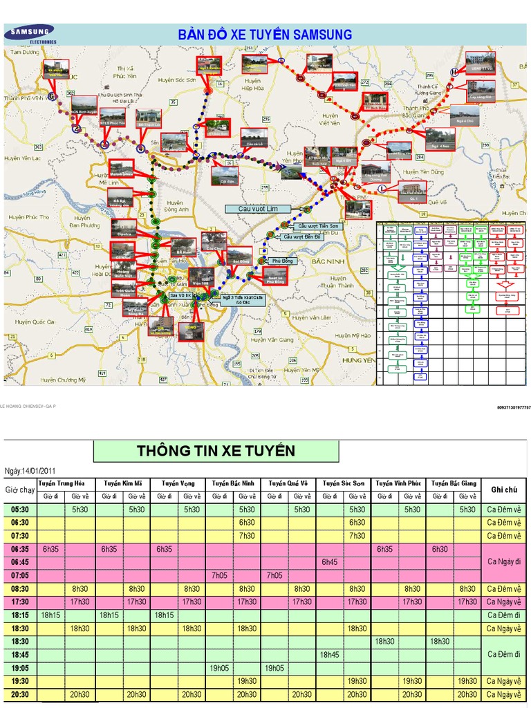 SEV Bus Map | PDF