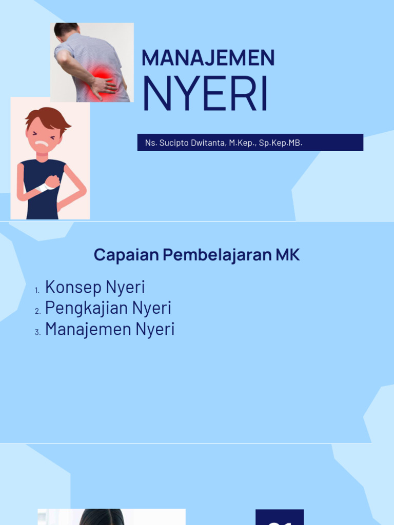 Manajemen Nyeri | PDF
