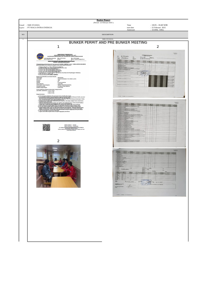 Bunker SMS Stanza 22 Februari 2025 | PDF