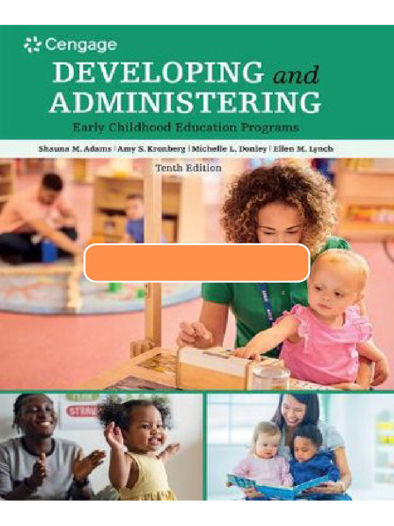 Testbank For Developing and Administering An Early Childhood Education ...