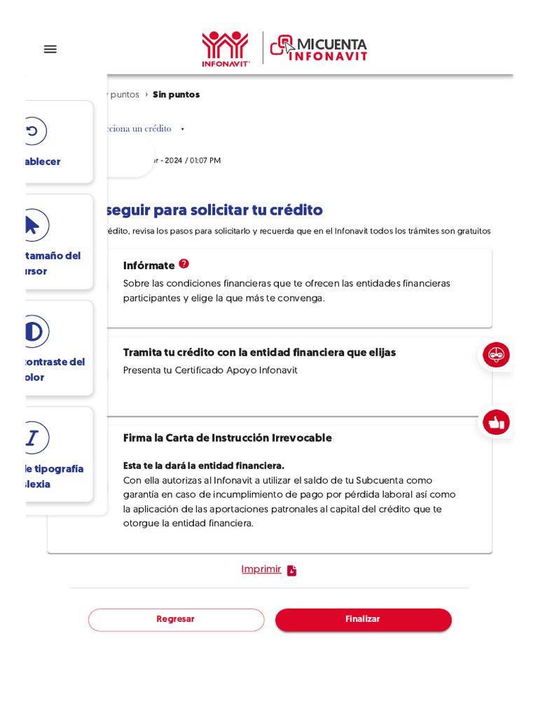 Mi Cuenta Infonavit | PDF