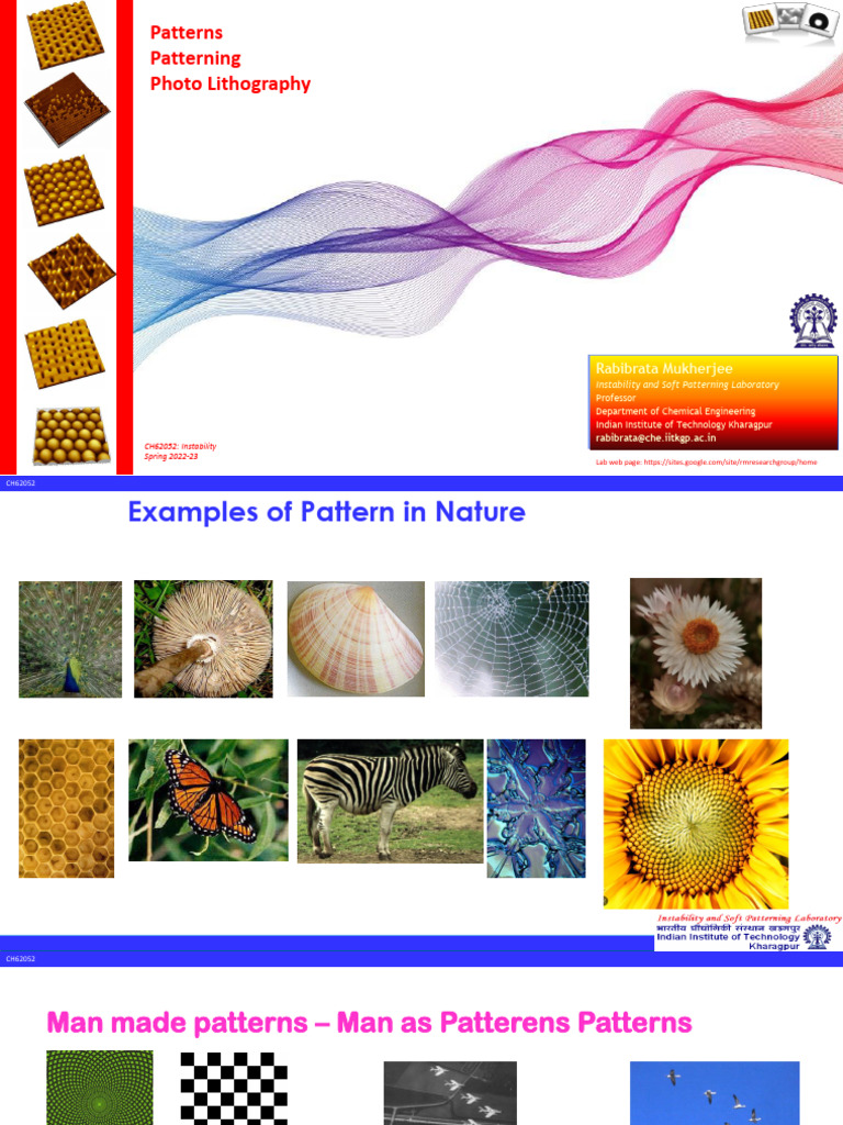 2025 03 CH62052 Patterning Plus Photolithography | PDF | Photolithography | Materials Science