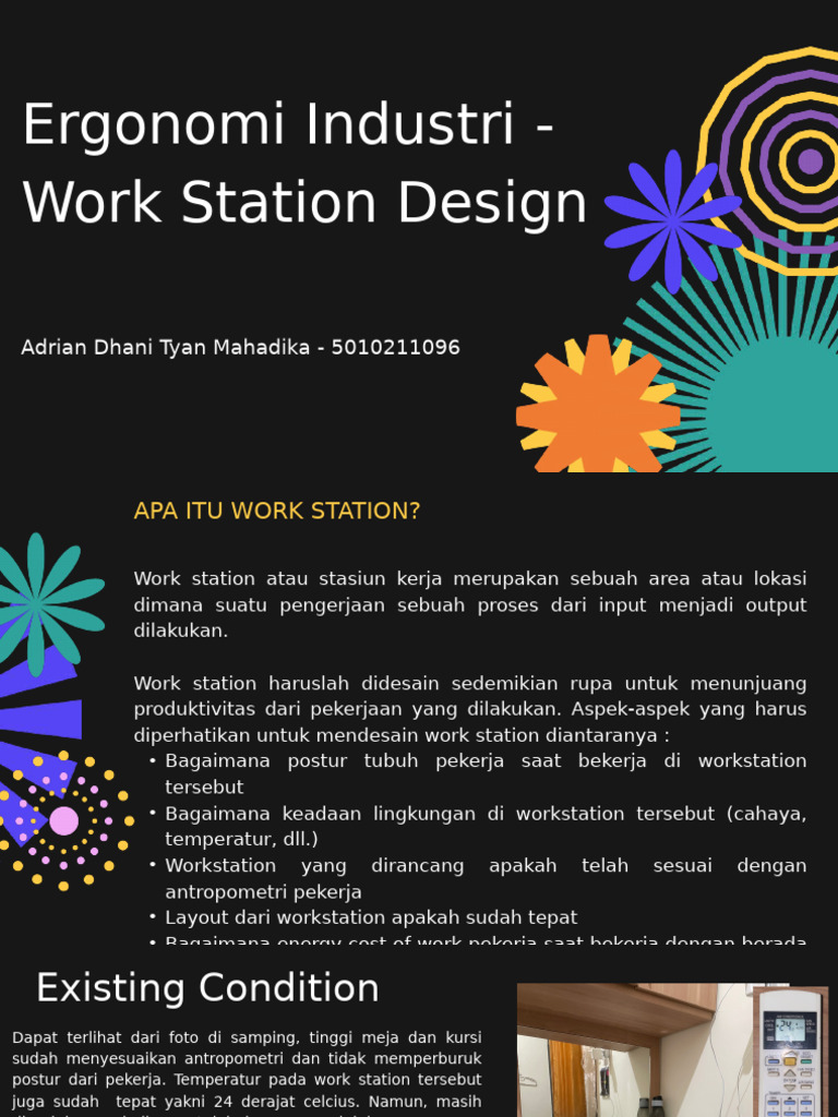 Work Station Design | PDF
