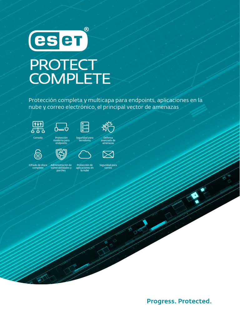 Brochure ESET Protect Complete | PDF | Computación en la nube | Malware