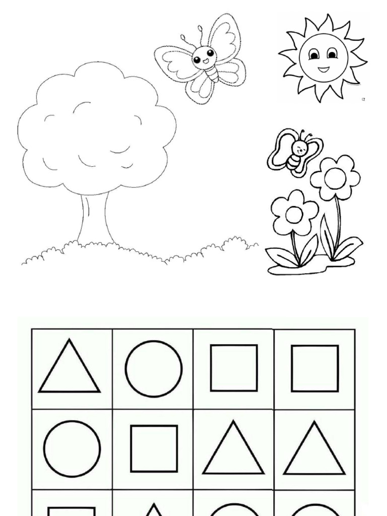 Dibujos para Colorear 2 | PDF